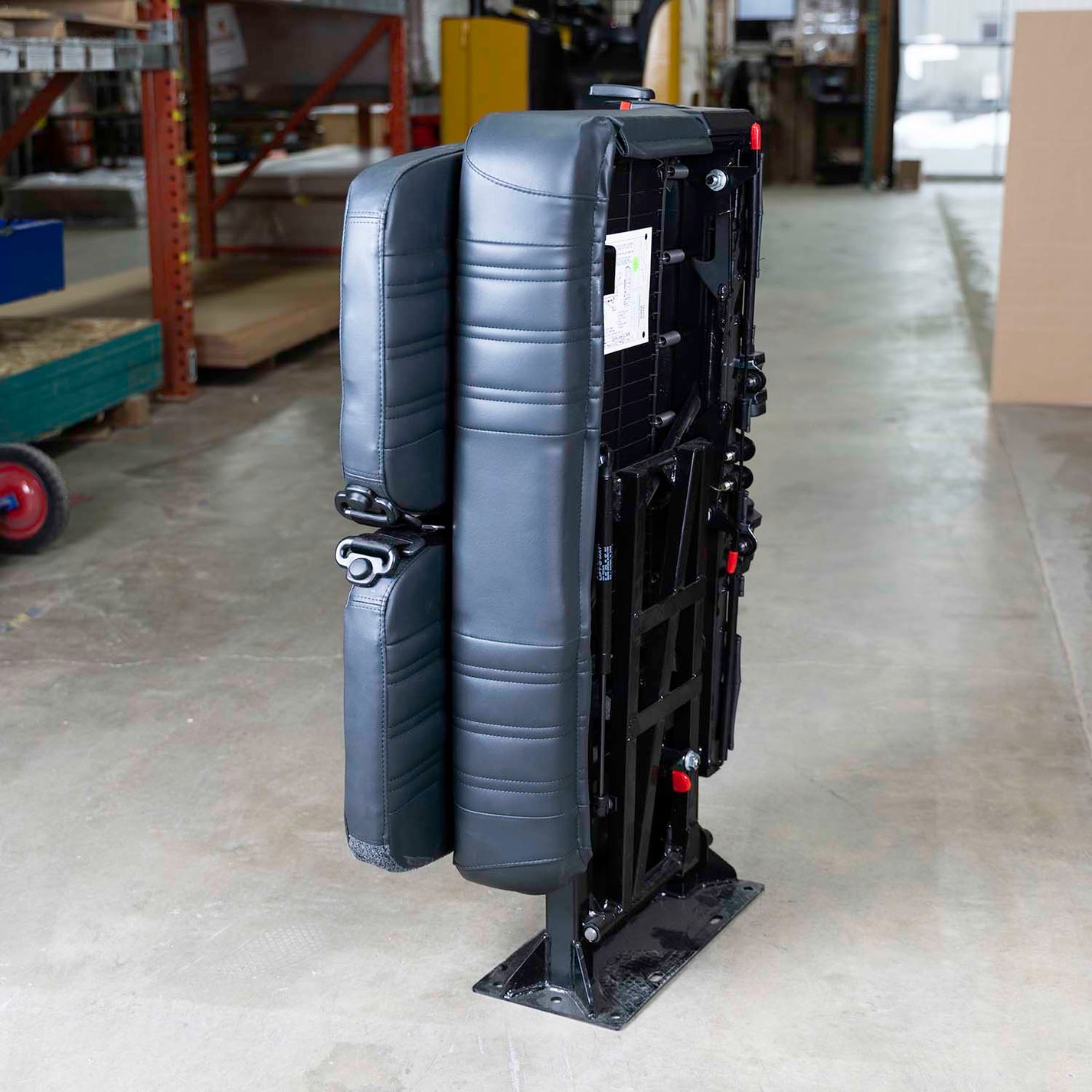 Passenger Side Double Foldaway Van Seat – 3PT Harness, Space-Saving ...