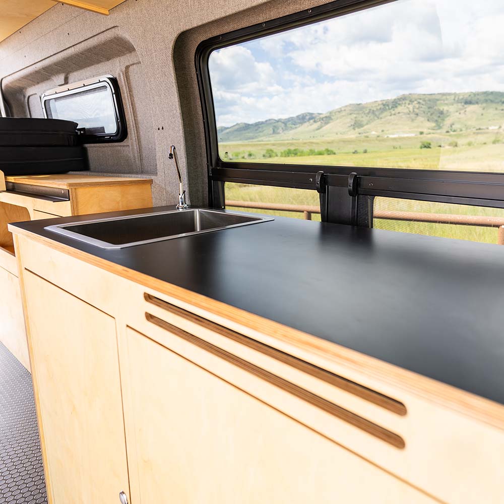 DIY Kitchen Galley Kit for Sprinter Vans – Easy Install & Customizable ...