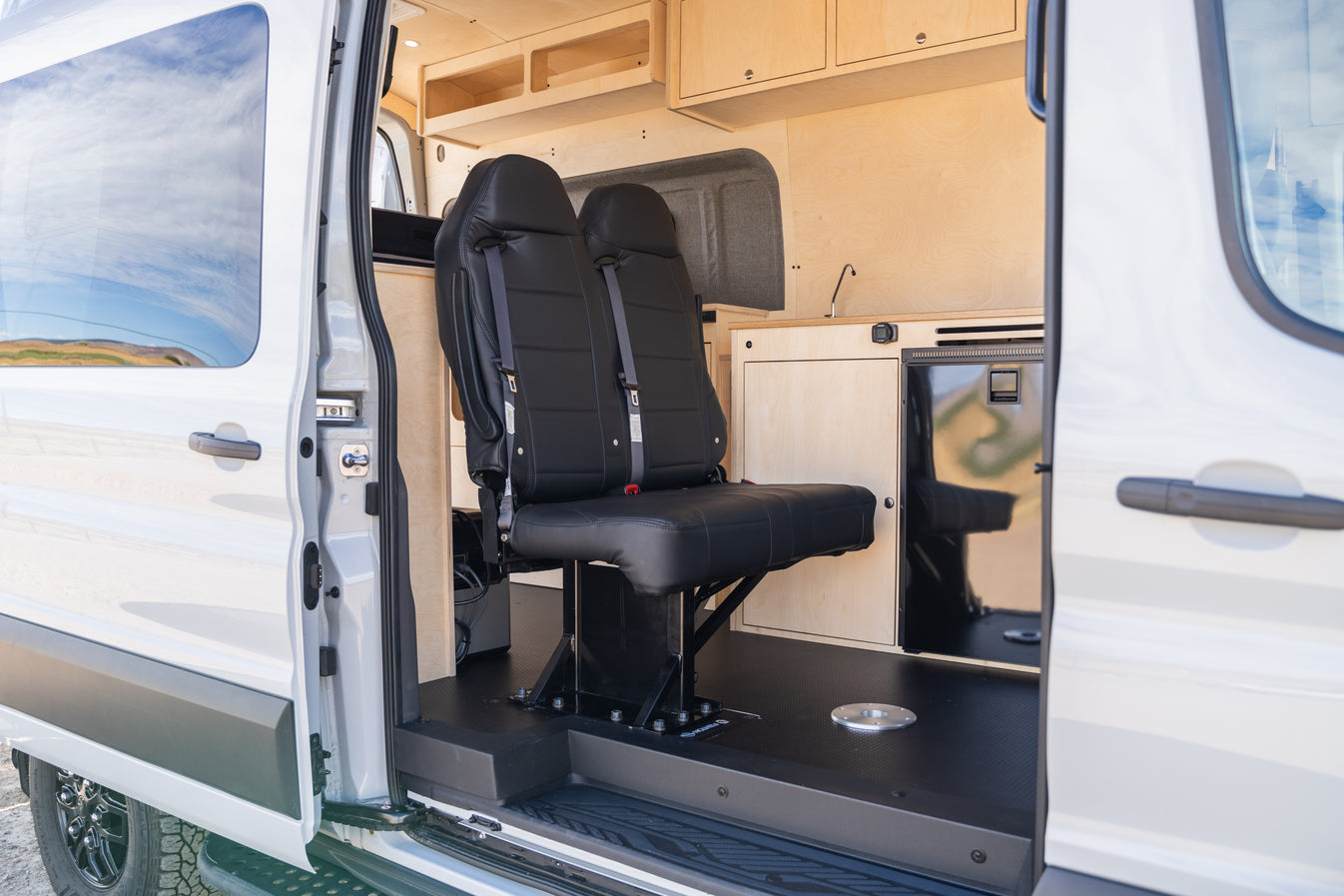 Foldaway Bench Seat for Vans – Space-Saving Seating Solution for ...
