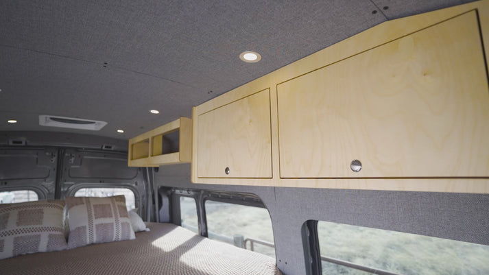 DIY Overhead Triple Cabinet Kit for ProMaster Vans – Timber Van Kits