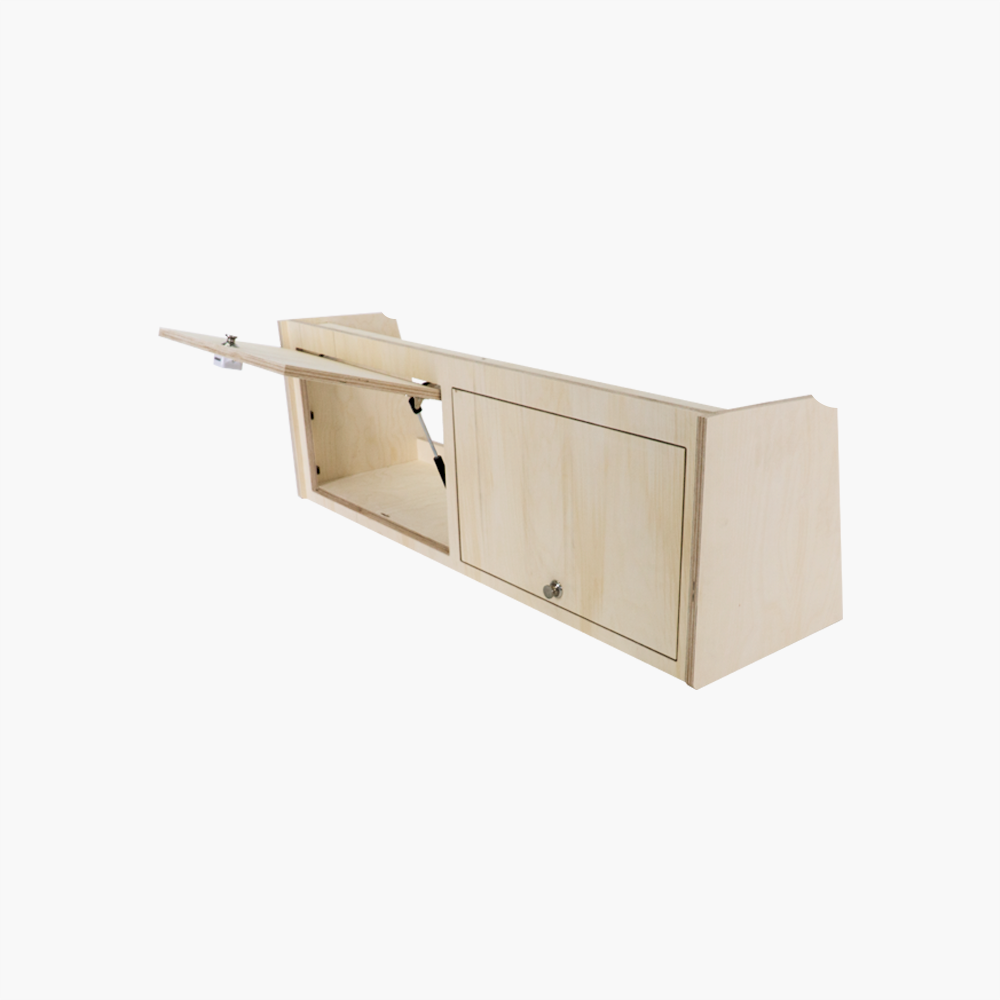 DIY Overhead Cabinet Kit for Ram ProMaster Vans | Baltic Birch, Easy ...