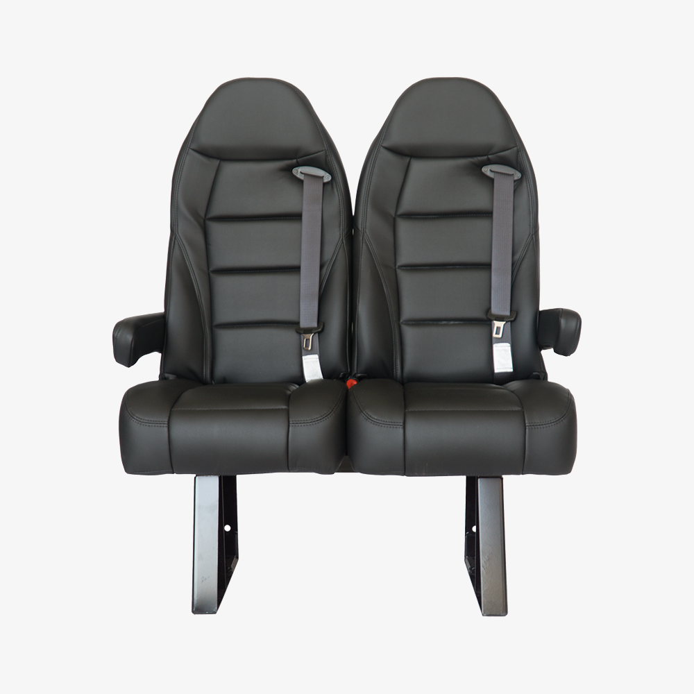 Camper Van Full Seat Kit – 2-Person Bench with L-Track & Lockers ...