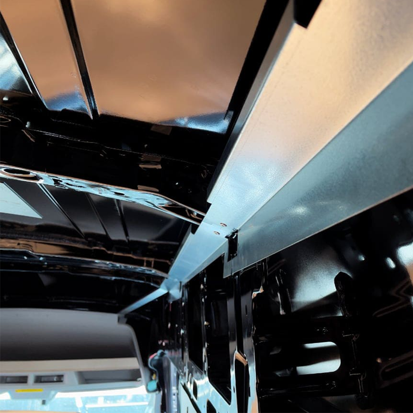 Structural Assembly for Transit Van Panels – Timber Van Kits